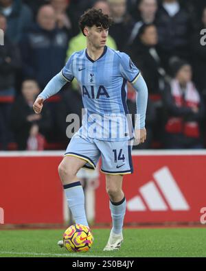Archie Gray of Tottenham Hotspur during the Premier League match ...