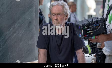 Gladiator II (2024) directed by Ridley Scott and starring Connie ...