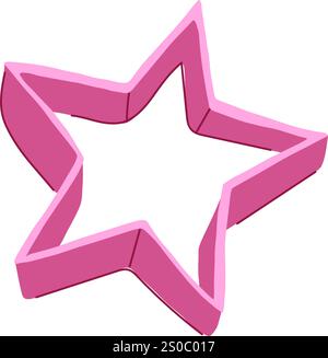 shapes cookie cutter cartoon vector illustration Stock Vector Image ...