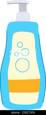 mild shampoo baby cartoon vector illustration Stock Vector Image & Art ...