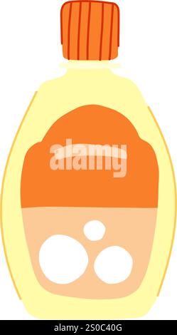 mild shampoo baby cartoon vector illustration Stock Vector Image & Art ...