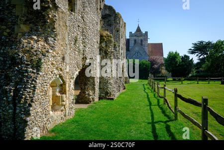 Boxgrove, UK - August 2, 2024: Boxgrove Priory, West Sussex, UK Stock ...