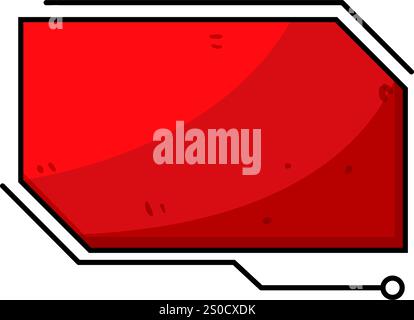 circle callout shapes cartoon. hexagon triangle, banner label, badge ...