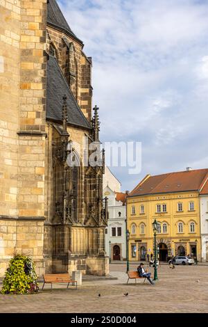 Historical building in Czech city of Plzen Stock Photo - Alamy