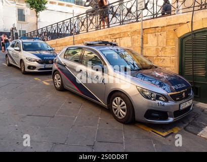 Malta police cars Stock Photo - Alamy
