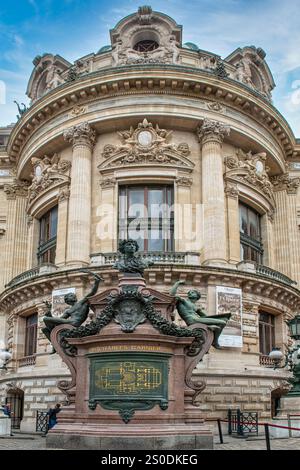 Palaise Garnier - Italian style Opera House in Paris, France Stock ...