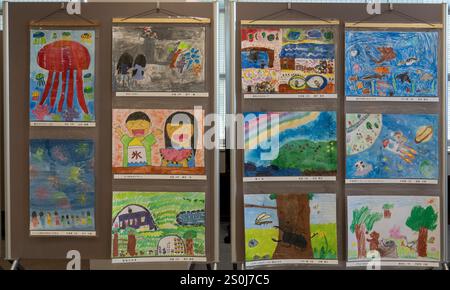 Lake Biwa Rowing Song Museum in the Imazu-Higashi community center in ...