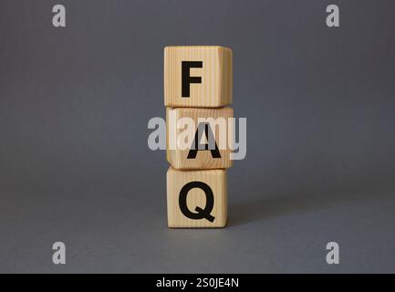 FAQ frequently asked questions symbol. Concept words FAQ frequently ...