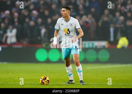 Burnley defender Maxime Estève (5) during the Burnley FC v Sheffield ...