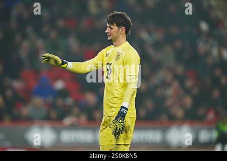 Burnley goalkeeper James Trafford during the Sky Bet Championship match ...