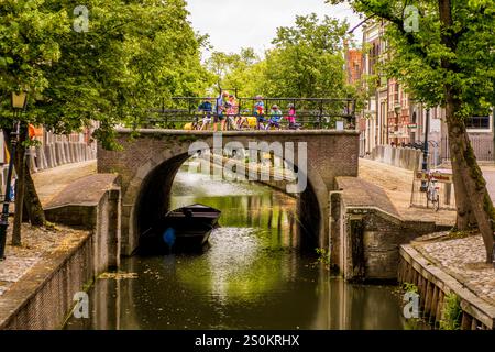 Lift bridge Edam, Holland, Netherlands. (Editorial Use Only Stock Photo ...