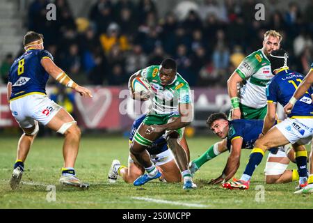 Alessandro Izekor ( Benetton Rugby Stock Photo - Alamy
