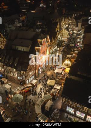 Christmas Market, Calw, Black Forest, Baden-Württemberg, Germany Stock ...