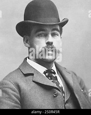 Archive images of Herman Webster Mudgett better known under the alias ...