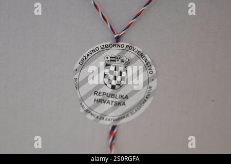 Croatia, Zagreb, 291224. The first round of the 2024 presidential ...