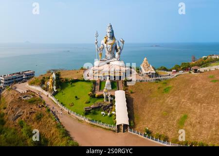Murdeshwar, India - March 17, 2023: Lord Shiva statue at the ...