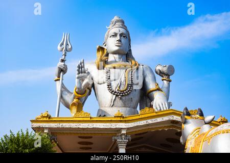 Murdeshwar, India - March 17, 2023: Lord Shiva statue at the ...