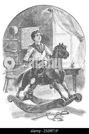 RUSSIA - CIRCA 1902: Illustration taken from an original book "Lecons ...