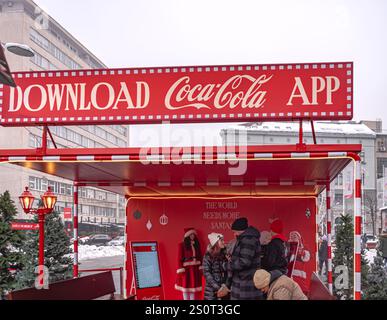 Coca-Cola Christmas Village Stock Photo - Alamy