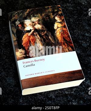 Book cover. "Camilla" by Frances Burney. Oxford World's Classics Stock ...
