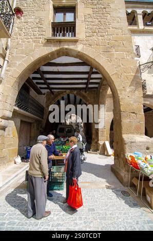 Architecture of Calaceite. Teruel. Spain Stock Photo - Alamy