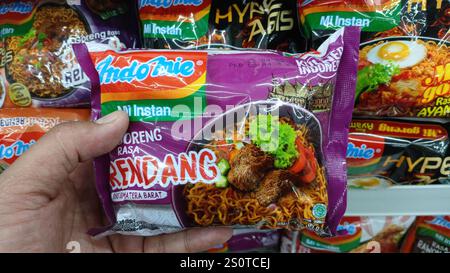 Indomie Mie Goreng (fried noodles) instant noodles in supermarket ...