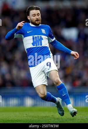 Birmingham City's Alfie May during the Vertu Trophy Final at Wembley ...