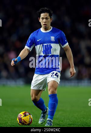Birmingham City's Tomoki Iwata during the Sky Bet League One match at ...