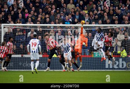 Michael Cooper (Sheffield United) makes a save during the Sky Bet ...