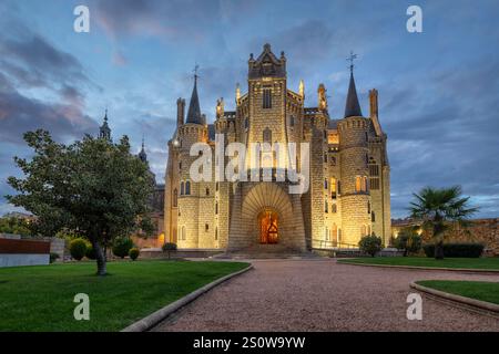 The Episcopal Palace of Astorga is a building designed by the Spanish ...