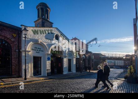 White Cloth Hall in central Leeds, West Yorkshire, England, UK Stock ...