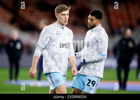 Burnley's Zian Flemming (left) and Josh Brownhill celebrate with the ...