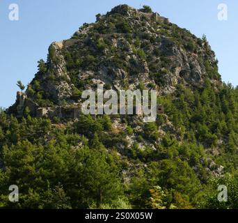 Alara Castle in Antalya, Turkey Stock Photo - Alamy