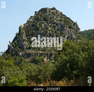 Alara Castle in Antalya, Turkey Stock Photo - Alamy