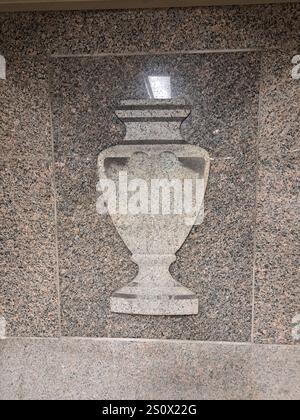 Vase at Peel Metro Station in Montreal, Quebec, Canada Stock Photo - Alamy