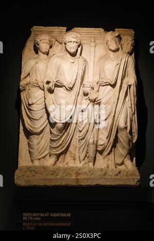 Selcuk, Turkey, Turkiye. Reliefs from the Parthian Monument, Ephesus ...