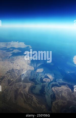 Aerial view of Al Jubail, Saudi Arabia Stock Photo - Alamy