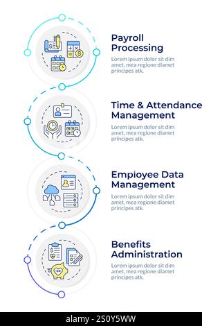 HR process infographic vertical sequence Stock Vector Image & Art - Alamy