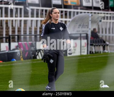 The Hayes Lane Stadium is home to Bromley FC in London, UK Stock Photo ...