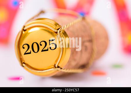 Neujahr 2025 Symbolfoto zu Neujahr und Jahreswechsel 2024/2025 mit ...