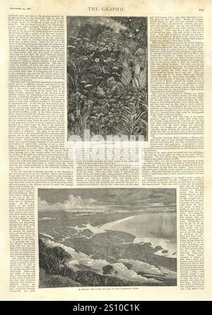 Vintage illustration of Ascent of the Cameroons Mountains, by Sir Henry ...