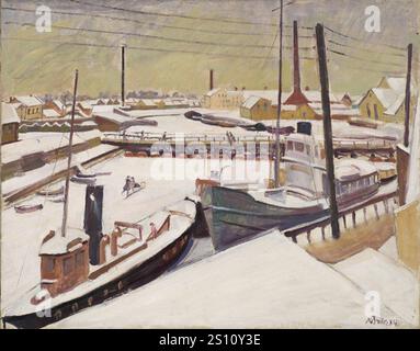 Emajõgi talvel, Nikolai Triik Stock Photo - Alamy