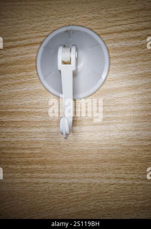 Object photo of a plastic suction cup with hook isolated Stock Photo ...