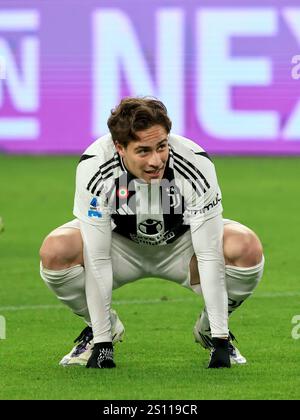 Kenan Yildiz of Juventus FC during the Italian Serie A, 2024/25 season ...