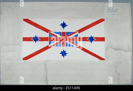 Entry for the 1901 Australian Flag Contest-6 Stock Photo - Alamy