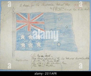 Entry for the 1901 Australian Flag Contest-4 Stock Photo - Alamy