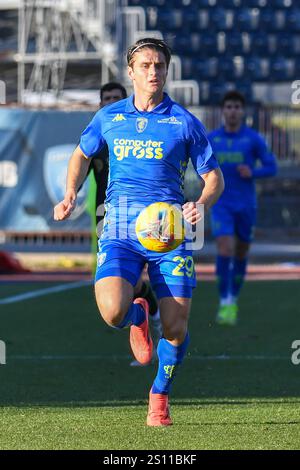 Lorenzo Colombo of Genoa CFC in action during the Serie A Enelive ...