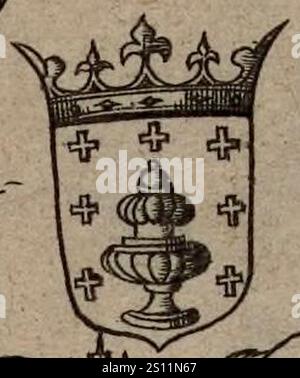 The 'Nova Descriptio Hispaniae' (1555) by Thomas Geminus is a map of ...