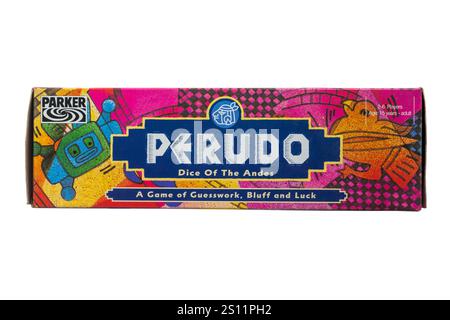 vintage Perudo game dice of the Andes by Parker a game of guesswork ...