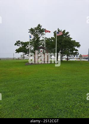 Welcome to Gander International Airport sign in Gander, Newfoundland ...